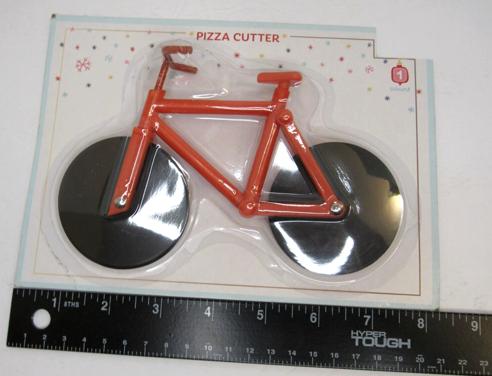 Bike Bicycle Pizza Cutter Slicer Kitchen Tool Gadget Gift ~ New! | eBay