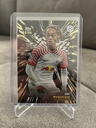 Topps Xavi Simons 69/99 Gold Leipzig | eBay.de