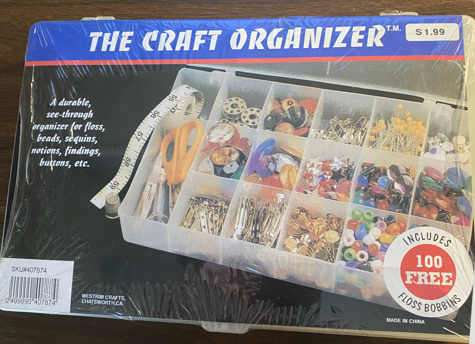 Darice Dcb50 Floss Organizer With 50 Bobbins for sale online | eBay