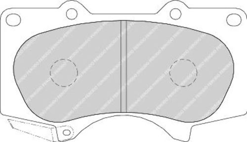 Front Brake Pad Set Fits Lexus Mitsubishi Toyota OE 446535290 Ferodo ...