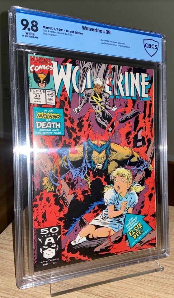 Wolverine #39- Storm and Elsie Dee Cover! CBCS 9.8 - Brand New Slab! | eBay