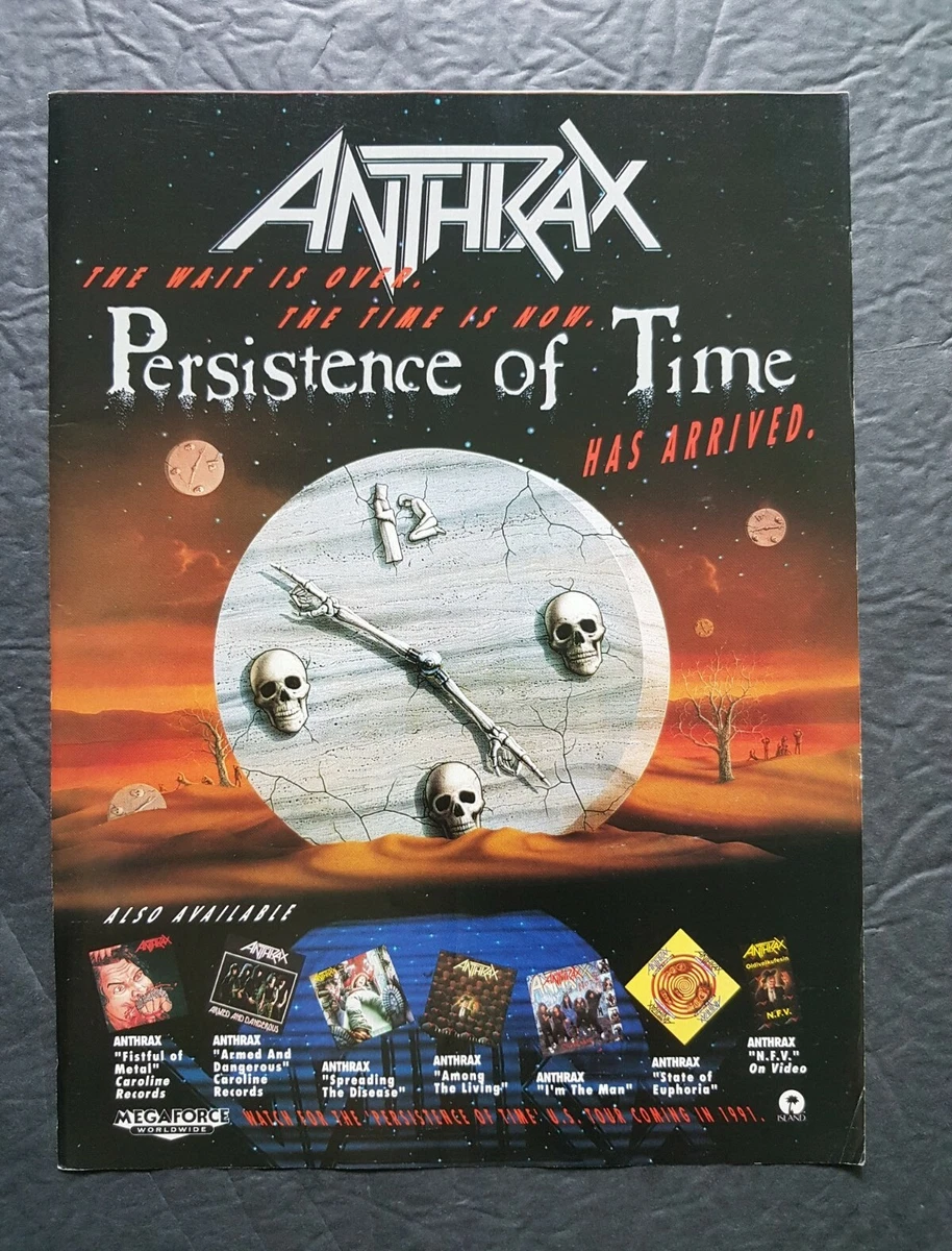 Anthrax Persistence Of Time