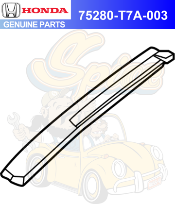 Modanatura guida tetto anteriore originale Honda 2016-2020 HR-V 75280 ...