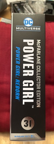 Mcfarlane Toys DC Multiverse Power Girl Chase Platinum Edition JSA JLA ...