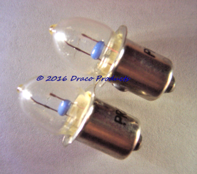 KPR113 (K15) Krypton Flashlight Bulb 4.8V .75A for 4D - 6 volt lantern ...