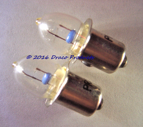 KPR113 K13 K15 Krypton Flashlight Bulb 4.8V .75A for 4D - 6 volt ...