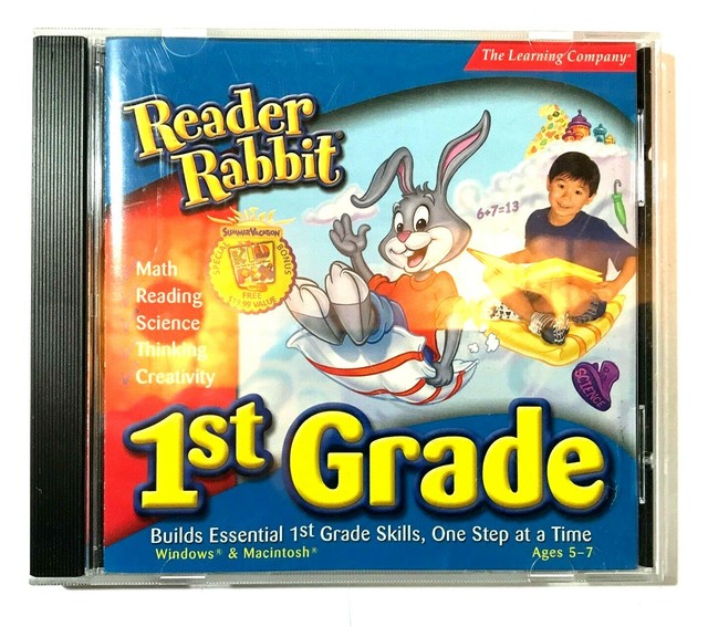 The Learning Company Reader Rabbit's 1st Grade (Complete) | eBay