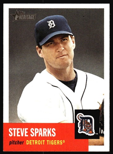 2002 Topps Heritage Steve Sparks #221 Detroit Tigers | eBay