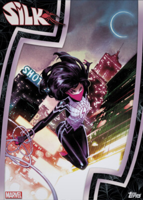 Topps Marvel Collect 2022 Silk Stylized - #11 - Black SR [Digital] | eBay