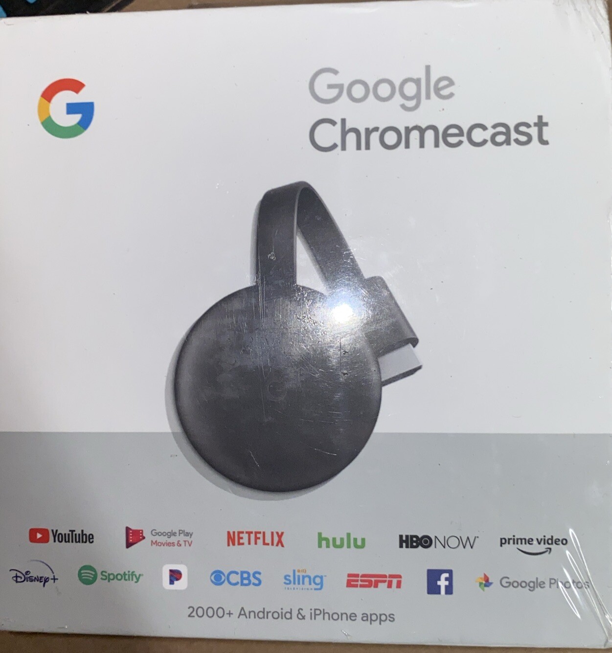 Google Chromecast (3rd Generation) - Charcoal