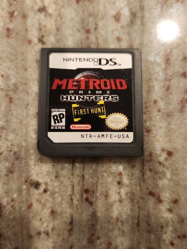 Nintendo DS Metroid Prime Hunters First Hunt Cartridge Only tested free ...