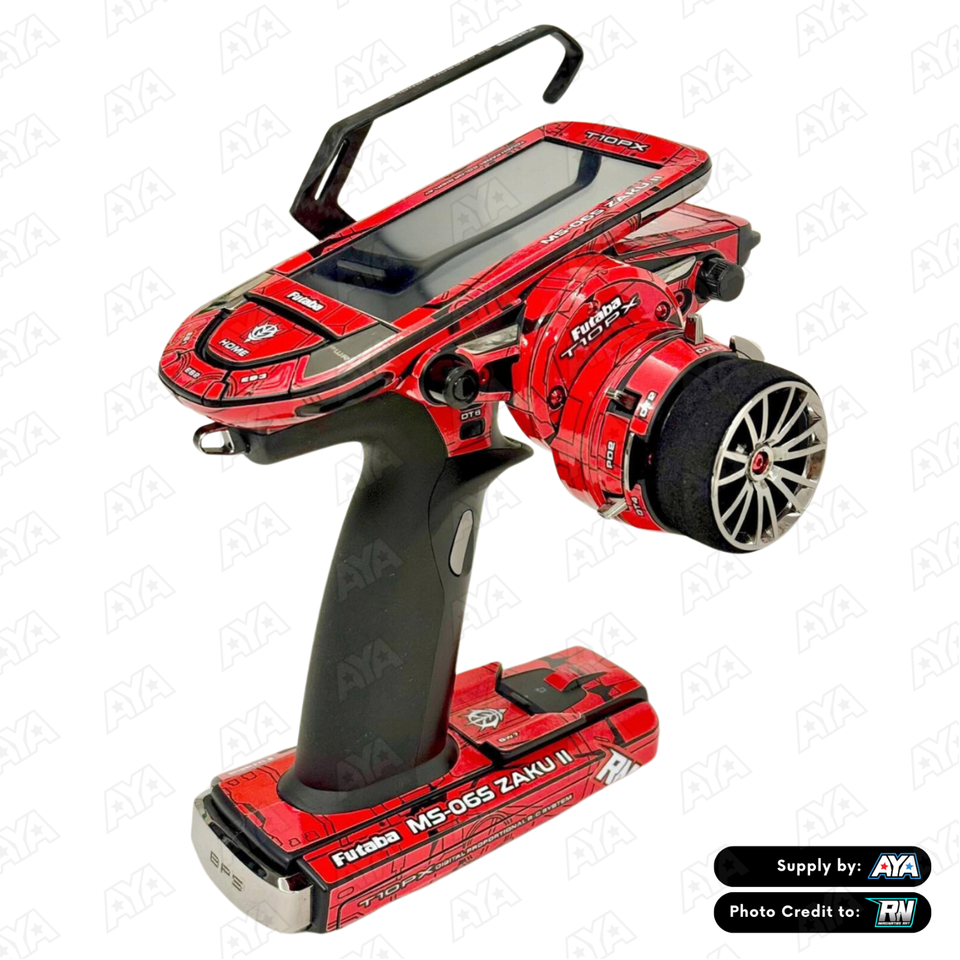 FUTABA 10PX TRANSMITTER RADIO CONTROL CUSTOM VINYL DECAL STICKER | eBay