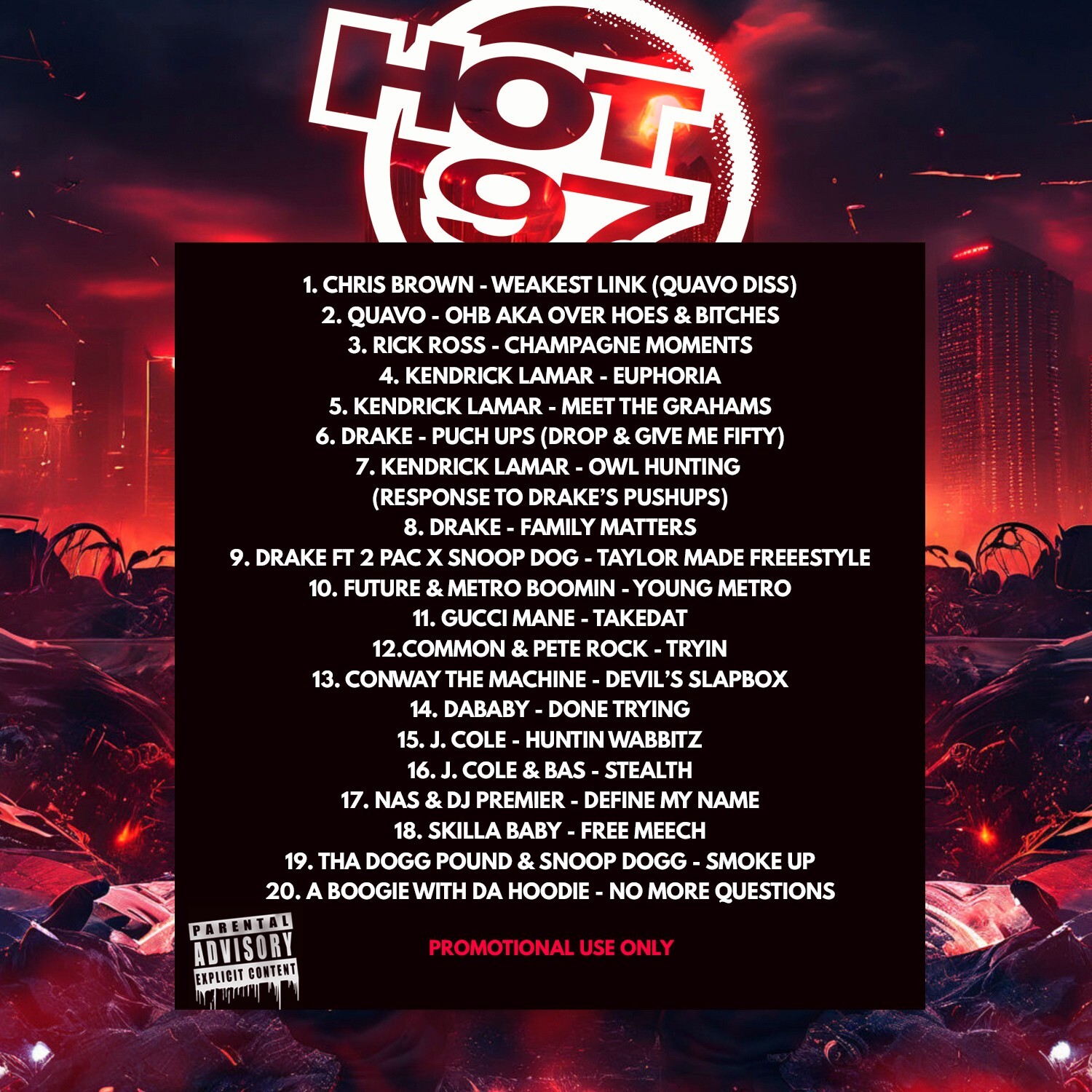 Hot 97 Vol. 220 Rap Wars - Blazin Hip Hop & RNB Official CD | eBay