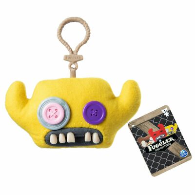 Spin Master FUGGLER Funny Ugly Monster Yellow Grumpy Grumps Clip BNWT ...