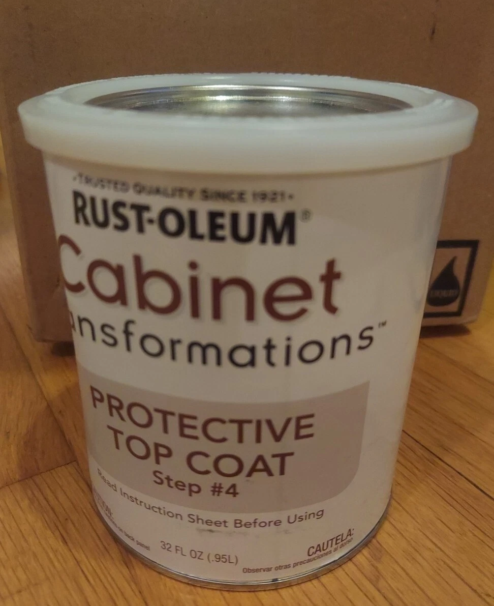Rustoleum Cabinet Transformations Protective Top Coat Tips | Cabinets ...