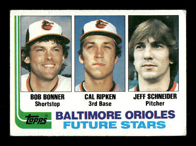 Cal Ripken 1982 Topps Orioles Future Stars Rookie #21 Baltimore Orioles ...