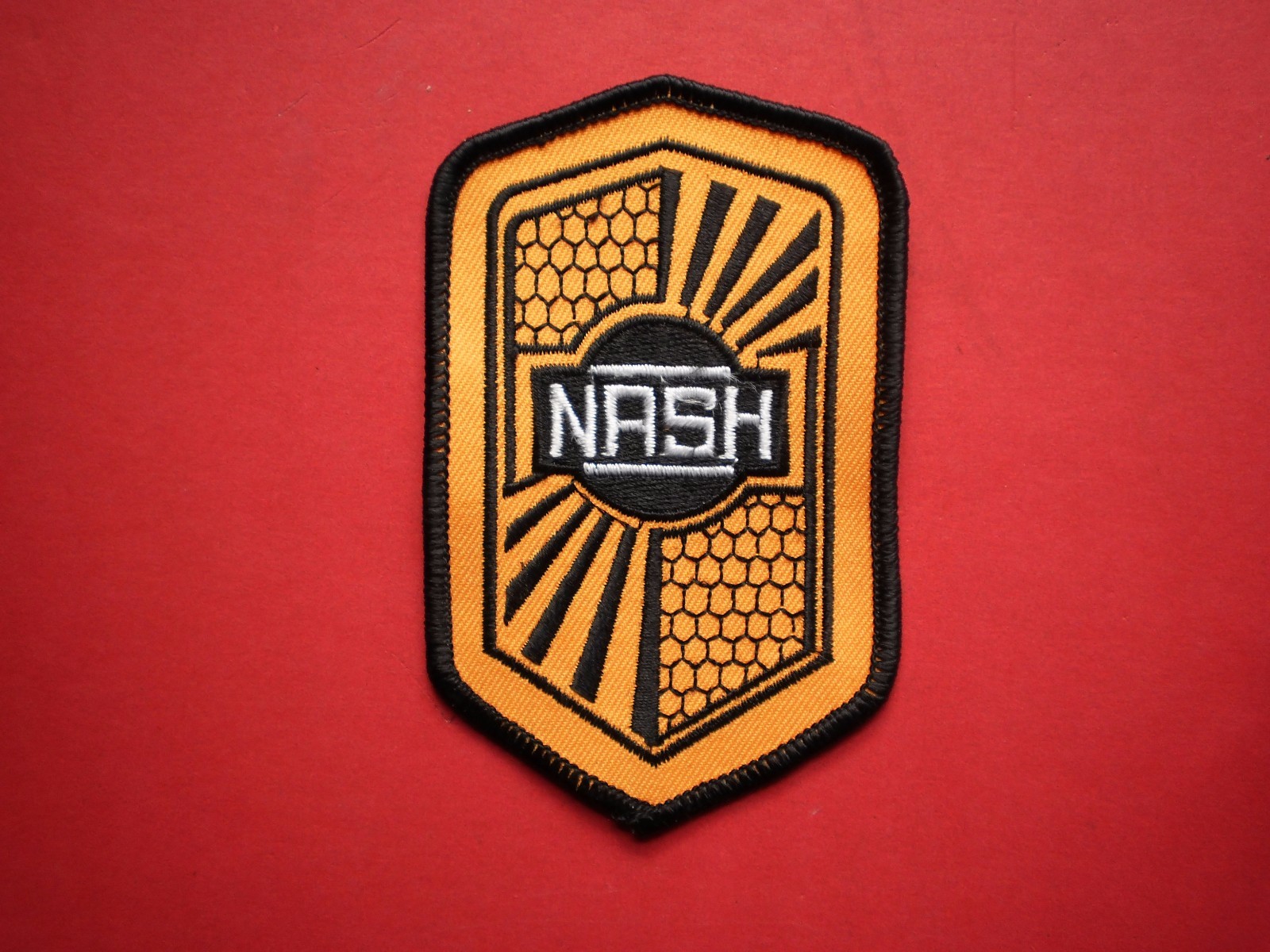 NASH AUTO EMBROIDERED SEW ON PATCH MEMORABILIA, 8 5/8" x 5 5/16 | eBay