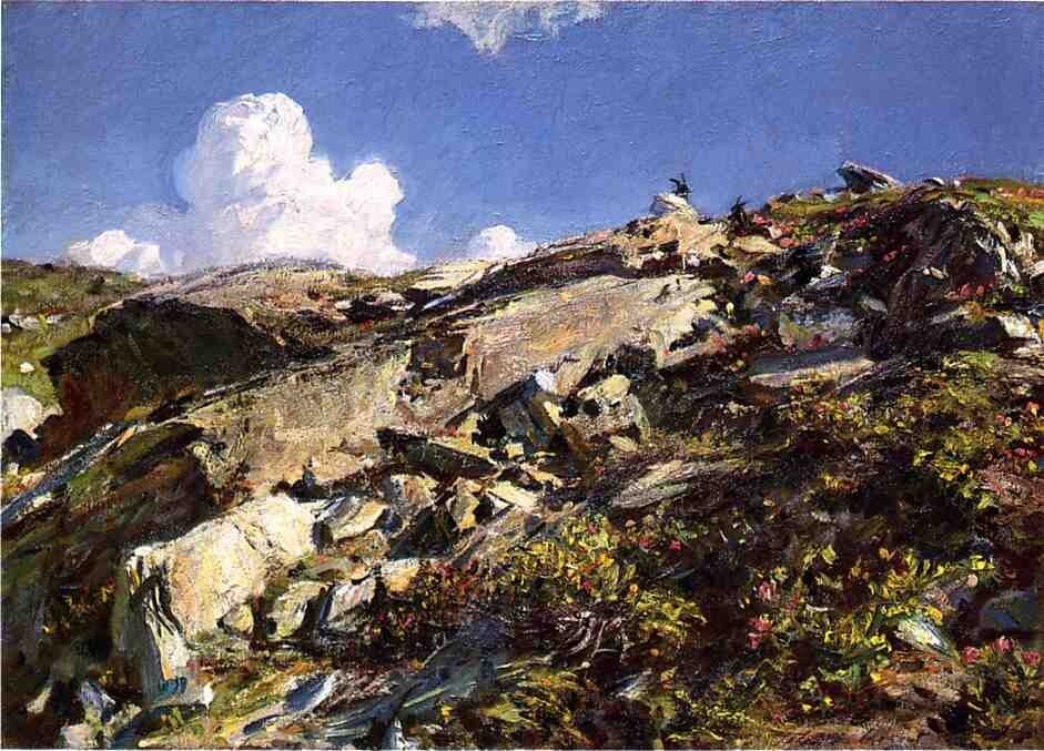 John Singer Sargent Landscape Paintings Autumn Leaves By John Singer
