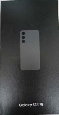 Original Samsung Empty Box Galaxy S24 FE Graphite (No accessories) | eBay