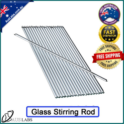 GLASS STIRRING ROD / MIXING RODS 6mm Diameter LABORATORY USE | eBay