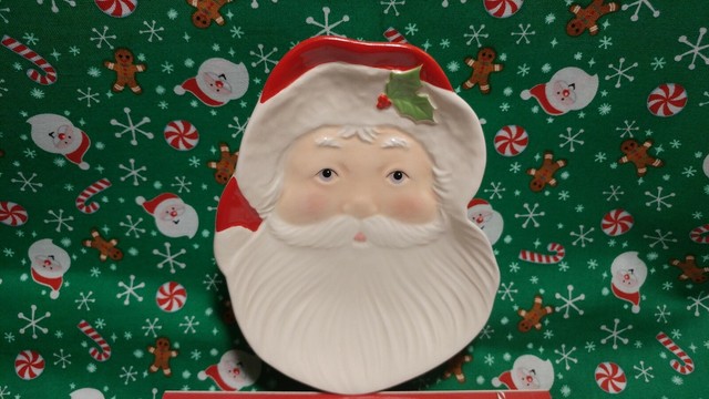 Lenox Santa Spoon Rest Hosting The Holidays Christmas Decorations for ...