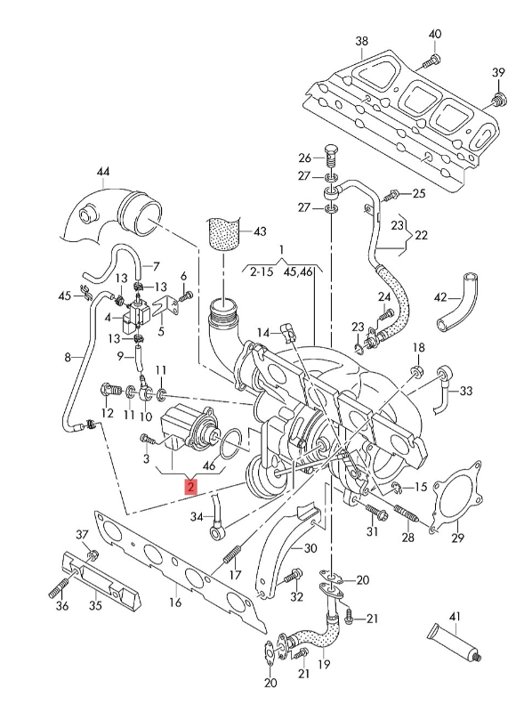 For 2017-2019 AUDI RS3 - Turbocharger Diverter / Bypass Valve ...
