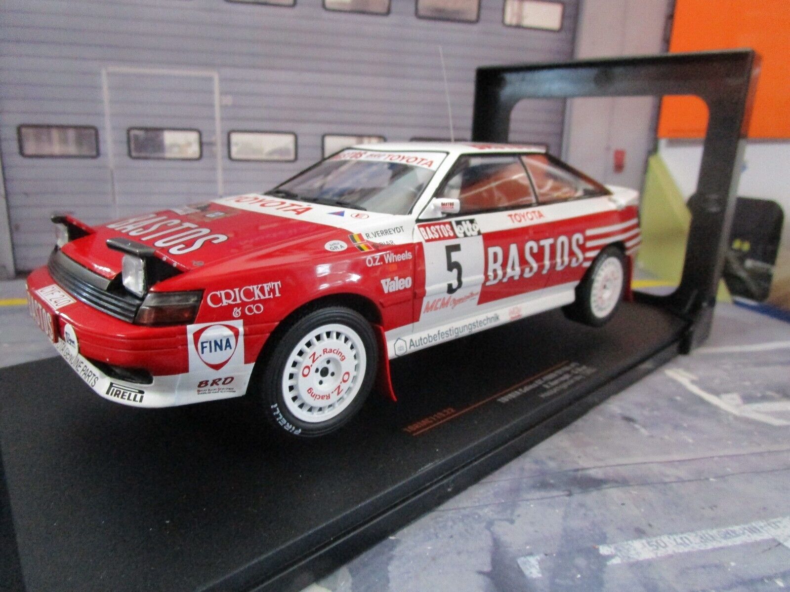 TOYOTA – CELICA GT-FOUR ST165 BASTOS N 5 RALLY HASPENGOUW 1990 R ...