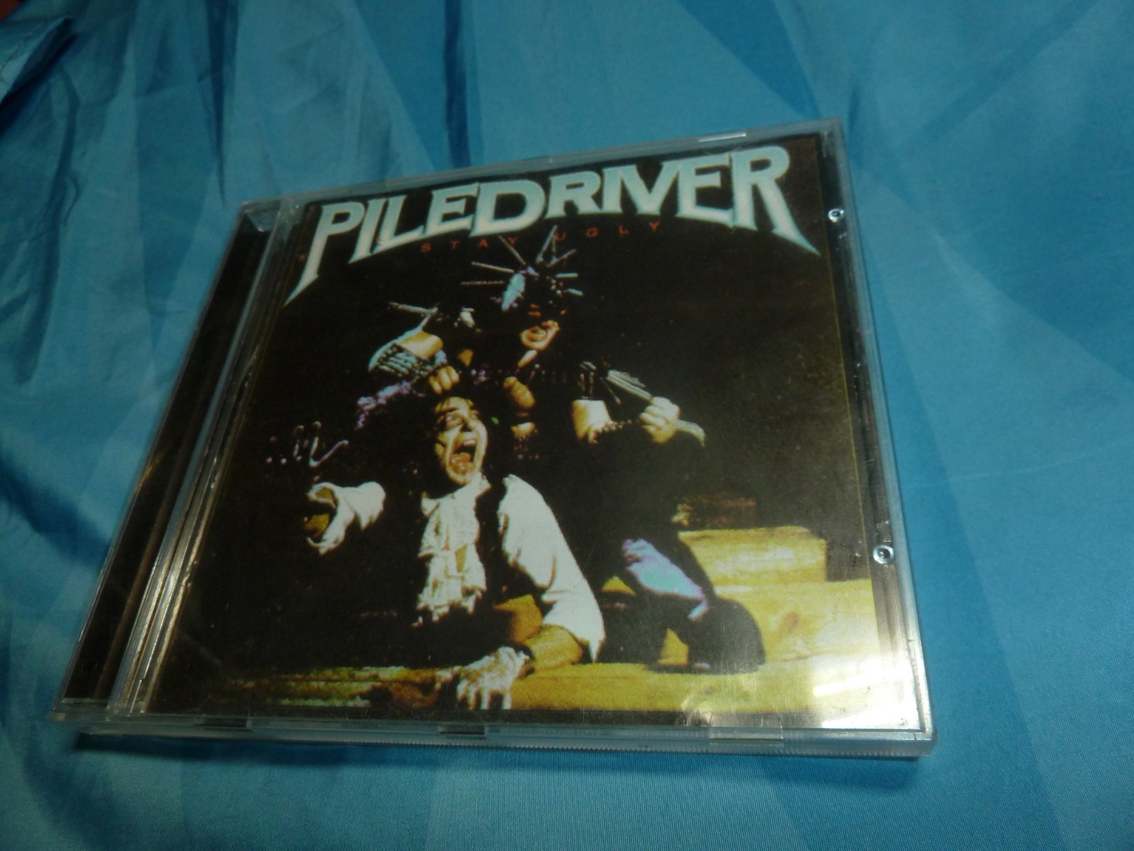 PILEDRIVER METAL INQUISITION/ STAY UGLY SPLIT CD ULTRA RARE, HTF, OOP ...