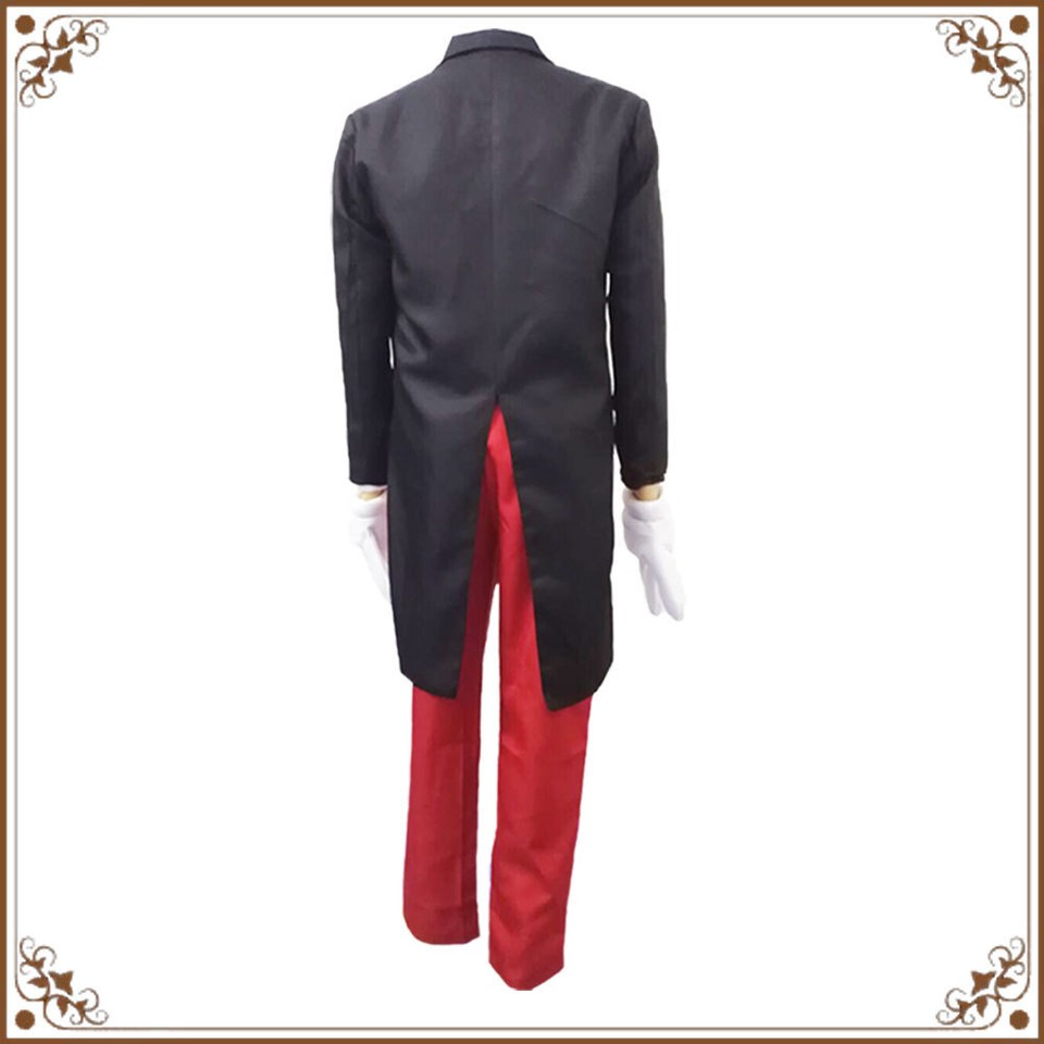 Mickey Cosplay Costume Adult Tuxedo Dinner Uniform Gloves Halloween ...