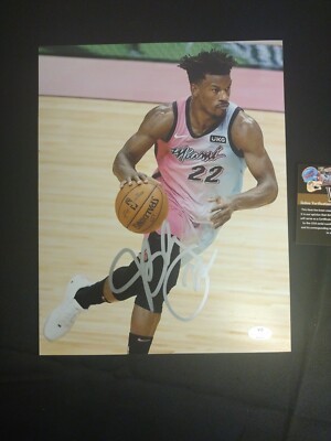 JIMMY BUTLER SIGNED AUTOGRAPHED 8x10 PHOTOGRAPH AUTO PHOTO NBA MIAMI ...