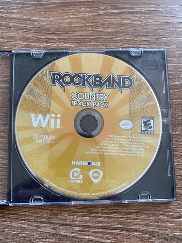 Rock Band: Country Track Pack (Nintendo Wii, 2009) Disc Only (FVS023889 ...