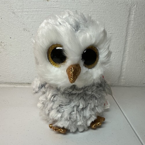 Ty Beanie Boos Owlette Gray Owl Plush 6" P1 | eBay