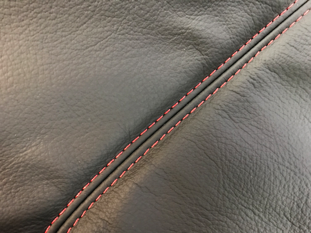 LEATHER SEATS TRIM KIT SKINS FOR HOLDEN VY S2 / VZ SS SSZ UTE BLACK/RED ...