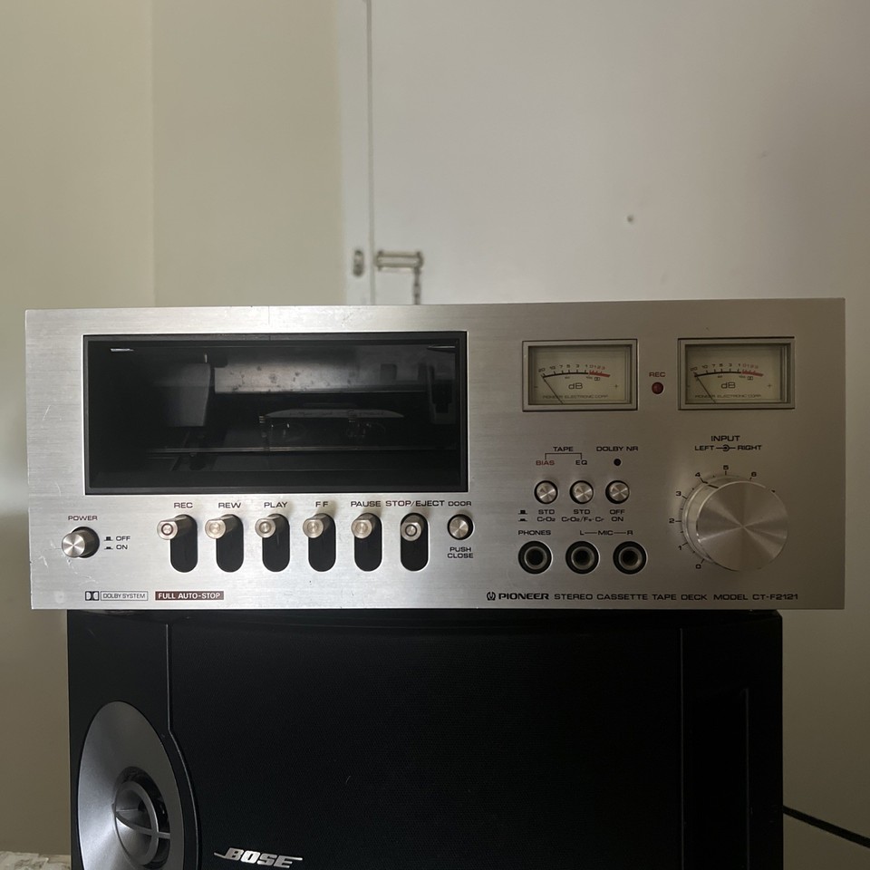 Pioneer CT-F2121 Vintage Stereo Cassette Tape Player .Tested. Works ...