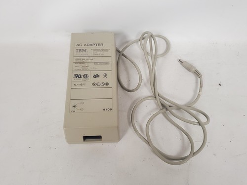 Vintage IBM N/11977 AC 15V 2.7A Power Adapter | eBay