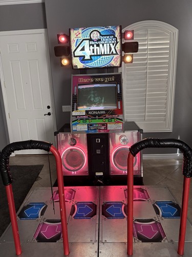 Dance Dance Revolution DDR Extreme Arcade Machine J-cab | eBay
