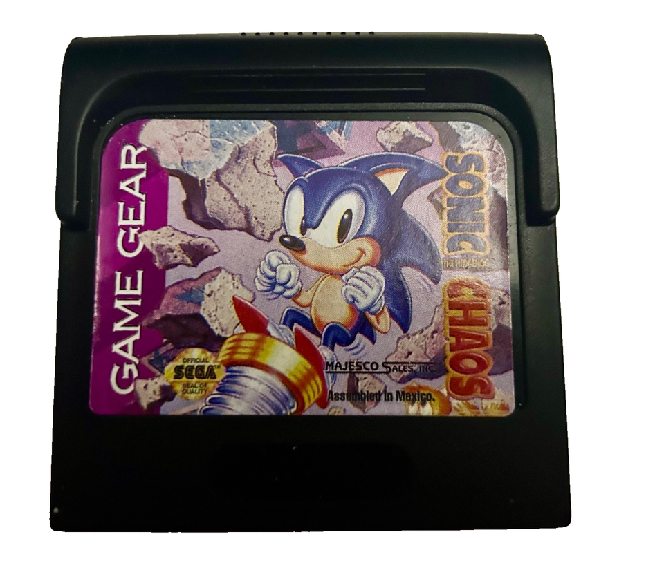 Sega Genesis Sonic Hedge Hog 2 and 3 & Sonic chaos Untested cartridges ...