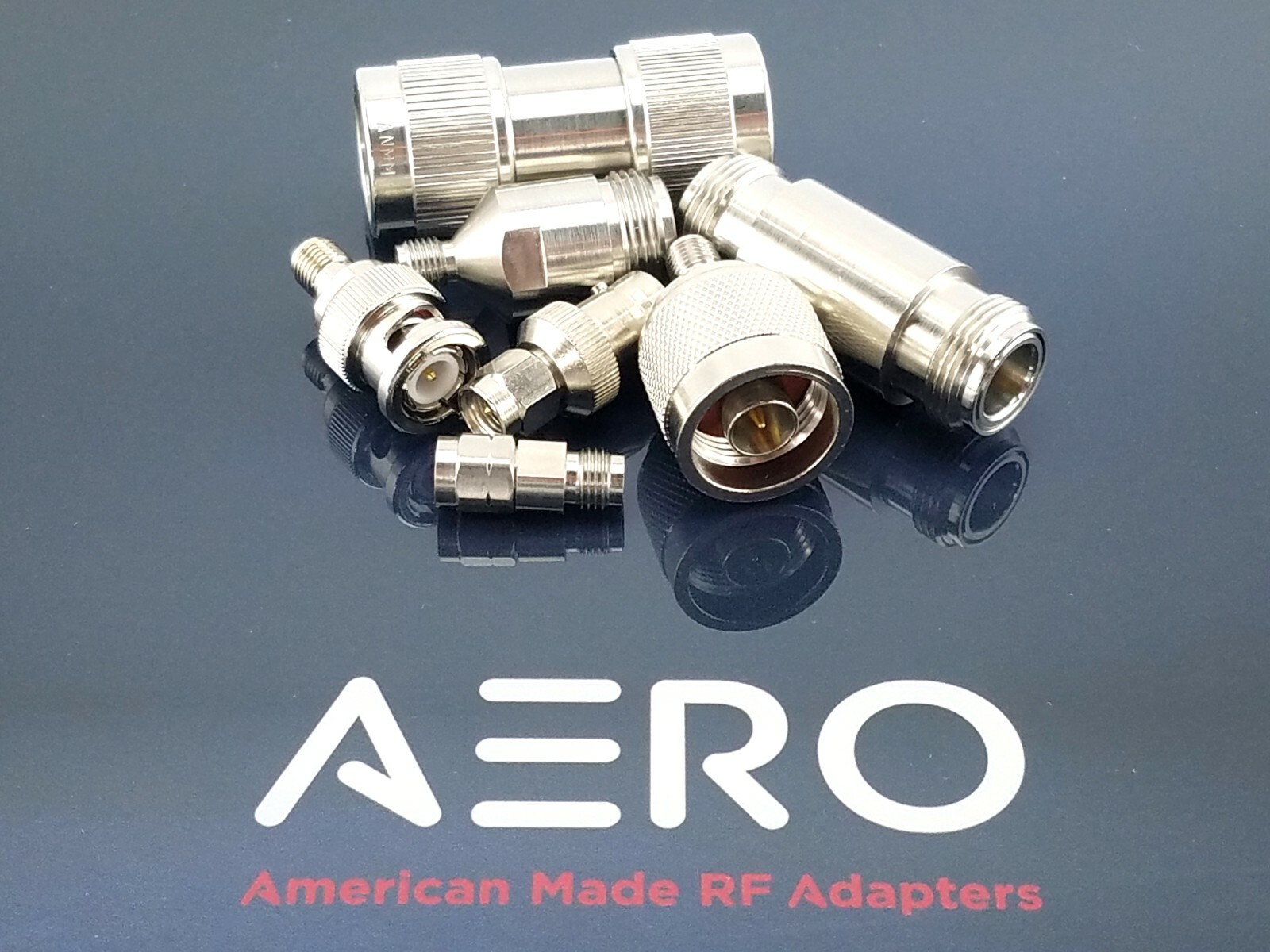 Aero RF Adapters A24F-24M 2.4mm Female to Male Adapter, 50 GHz | eBay