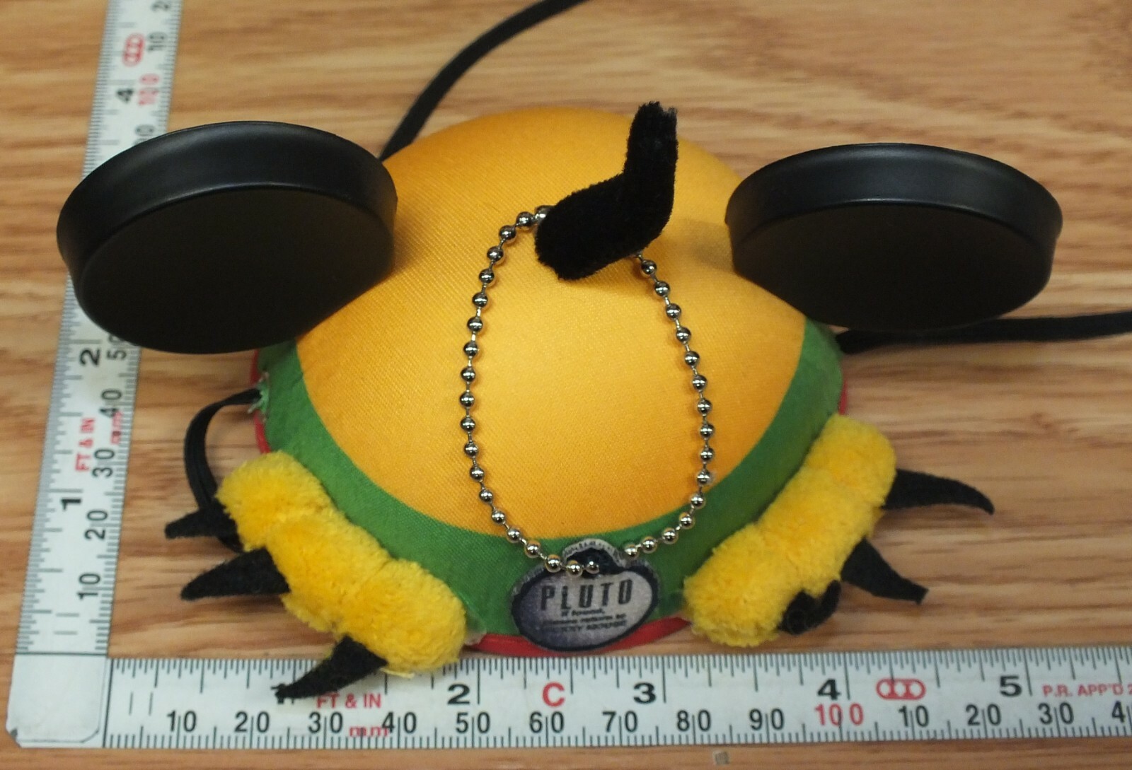 Genuine Disney Exclusive of Decoration Rare Small Pluto Dog Tag Mickey ...