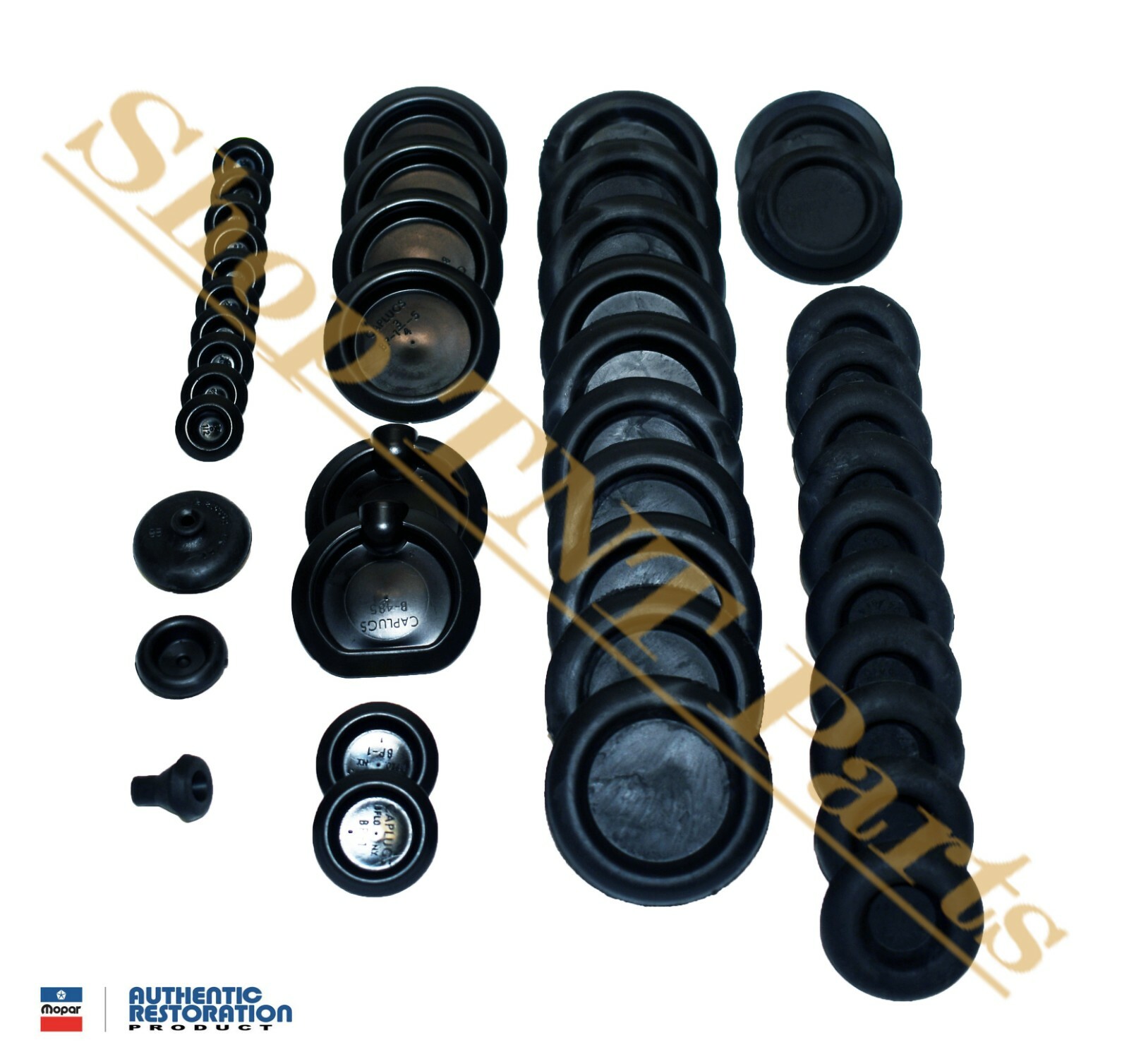 1970 B Body Body Plug Kit Mopar Licensed Rubber Grommet Inserts Charger ...