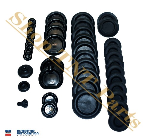 1970 B Body Body Plug Kit Mopar Licensed Rubber Grommet Inserts Charger ...