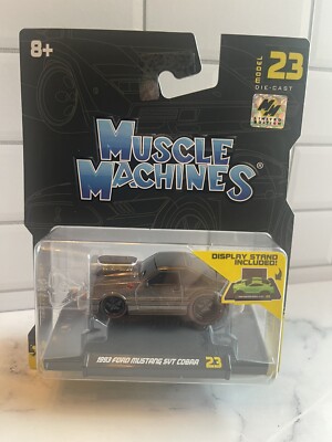 2023 MUSCLE MACHINES CHASE CAR LE ‘93 FORD MUSTANG SVT COBRA Smoke ...
