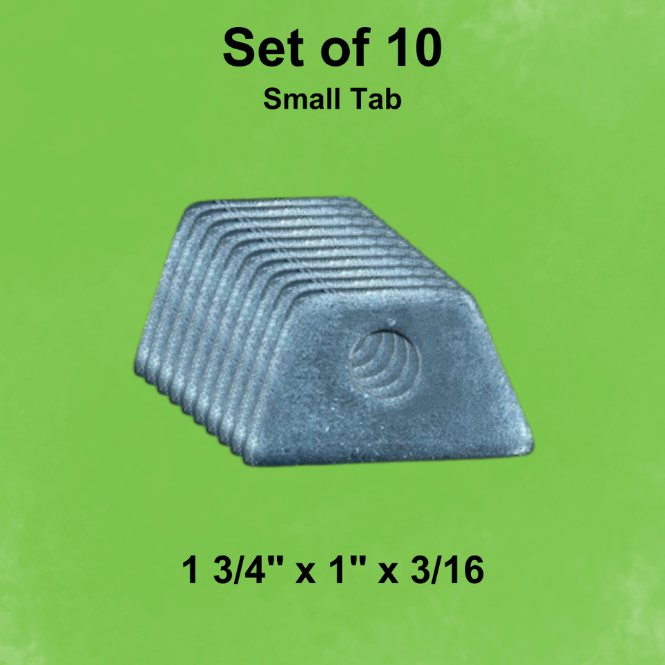 Roll Cage Weld Tab kit 70 Tabs, Steel Tabs, Chassis Tabs, Tubing Kit ...