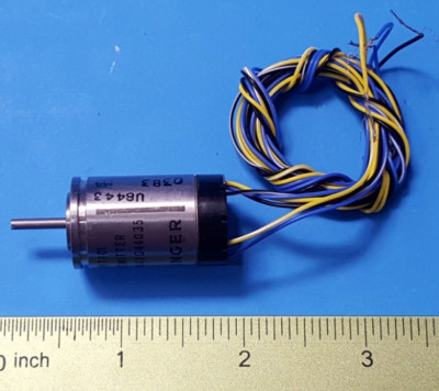 SYNCHRO TRANSMITTER , CM41044035 , KEARFOTT/SINGER , 400HZ, 11.8V-30MA ...