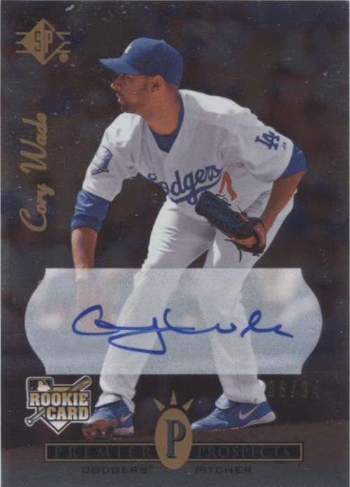 2008 Upper Deck Timeline - Cory Wade #359 Autographs /94 (AU, RC) for ...