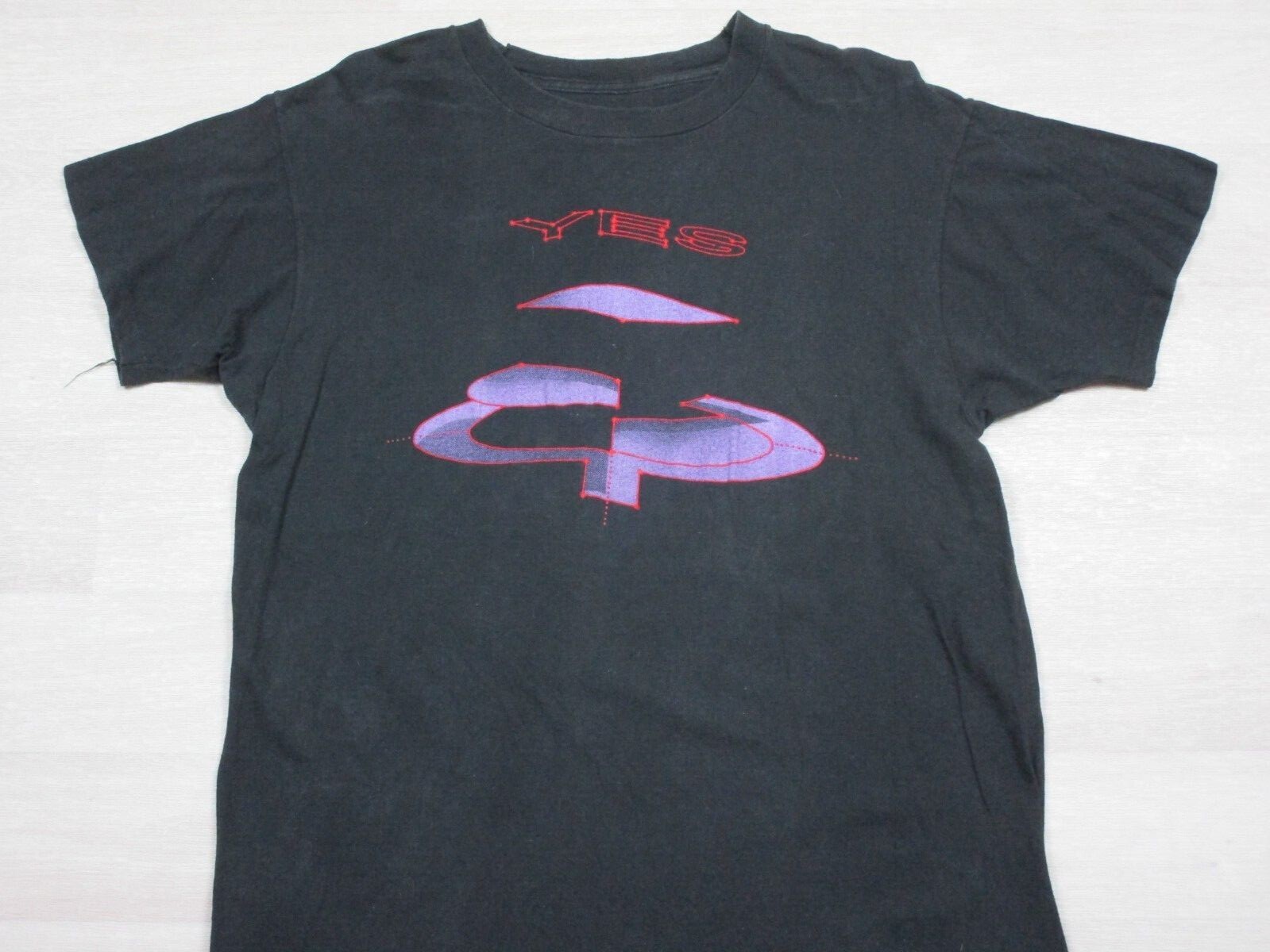 Vintage YES Band 1984 Tour T Shirt Double Sided Singl… - Gem