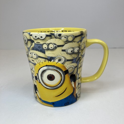 Minions Coffee Cup Mug Despicable Me one eyed Minion Mayhem 3d ...