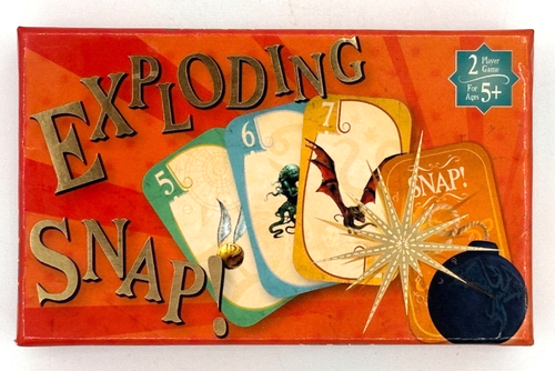 Universal Studios Harry Potter Exploding Snap Card Game Fast Paced VERY ...