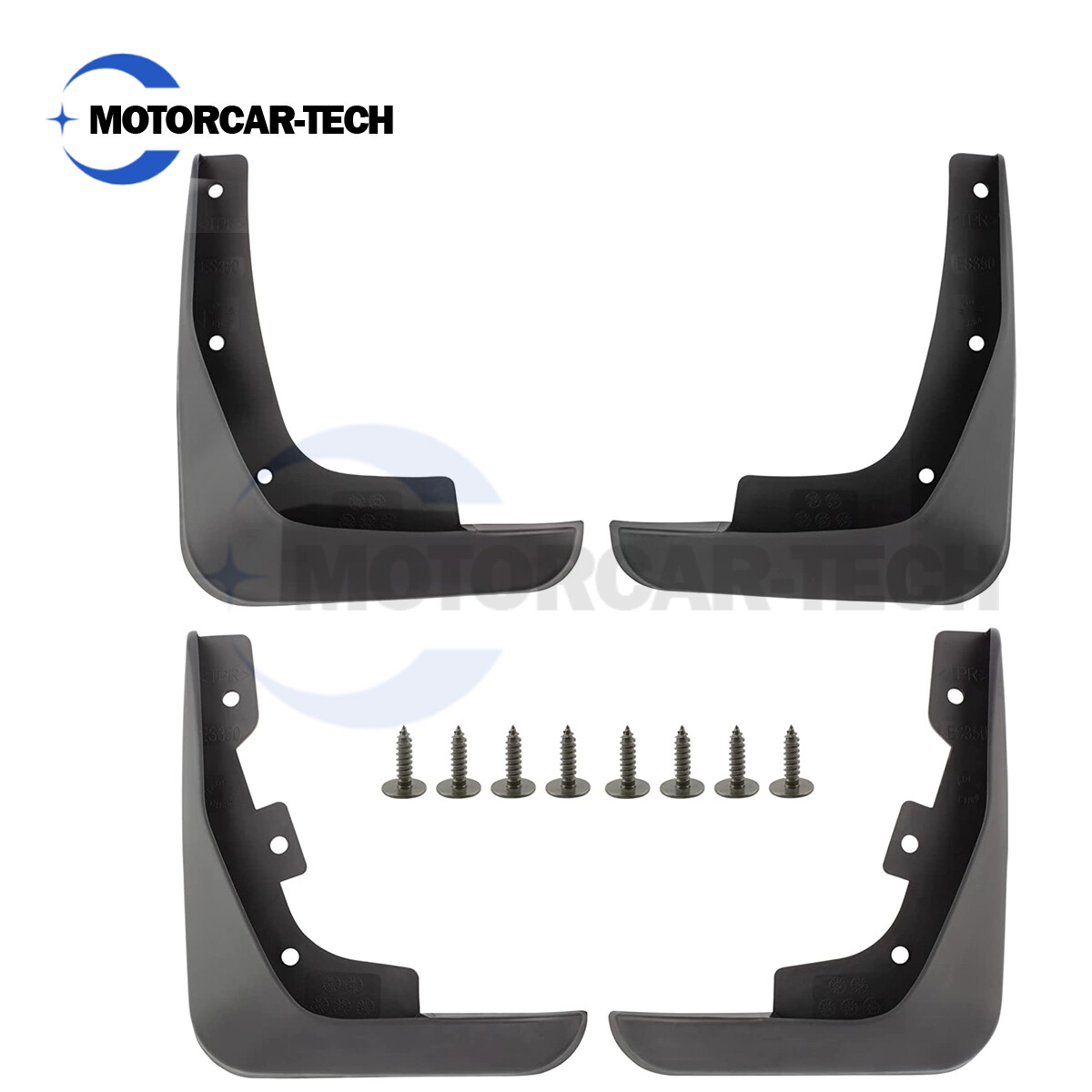 Qty4 Fits Lexus ES ES240 ES330 ES350 07-12 Splash Guards Mud Flaps ...