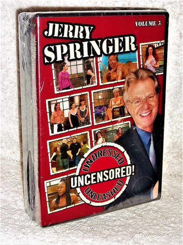 Jerry Springer Undressed Uncensored Unleashed Complete Series 1 2 3 ...